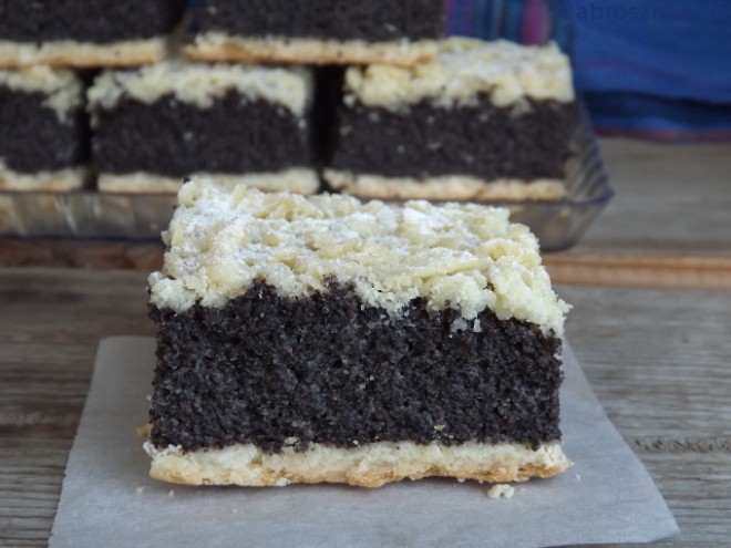 Mákhabos szelet - mindenkinek, aki szereti a mákot! - Egy az Egyben